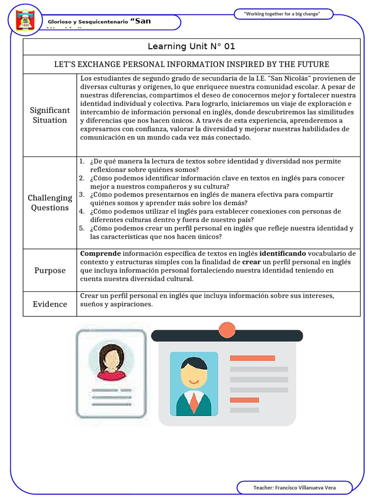2nd - Unit 1 - Session 1 | PDF
