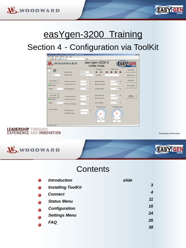 B EG3200 Section 4 Config Toolkit | PDF | Modem | Menu (Computing)