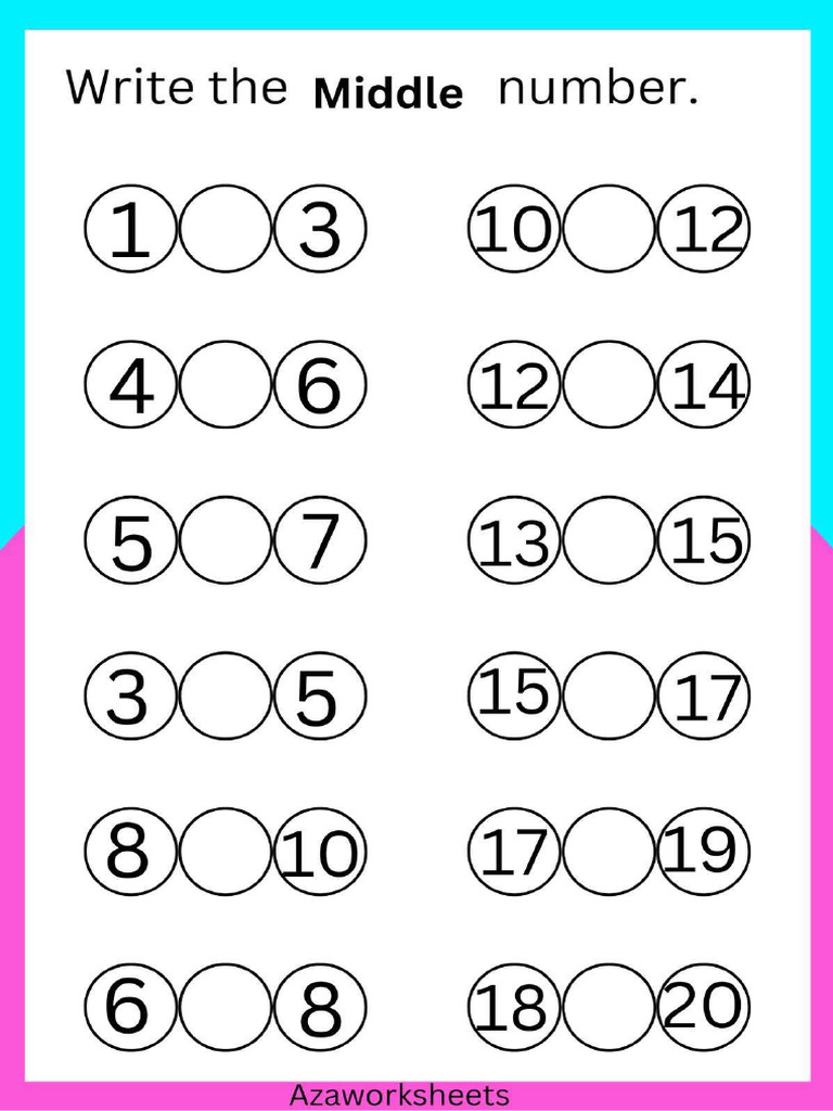 Counting Worksheets | PDF