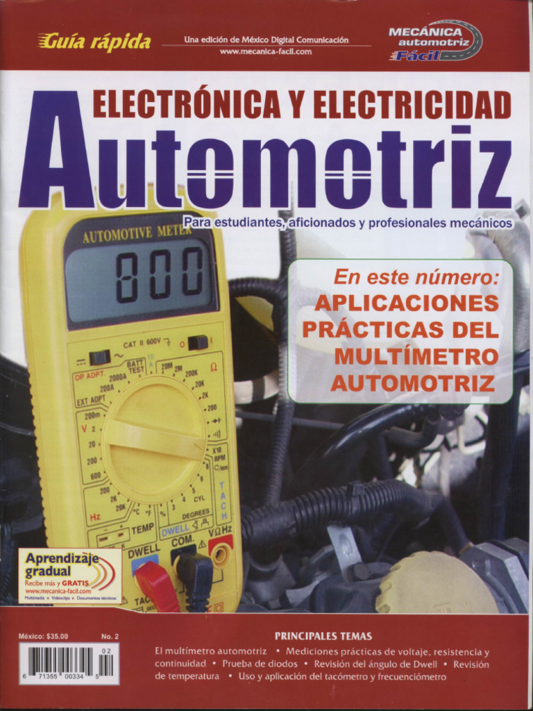 Aplicaciones Practicas de Electronica y Electricidad Automotriz | PDF