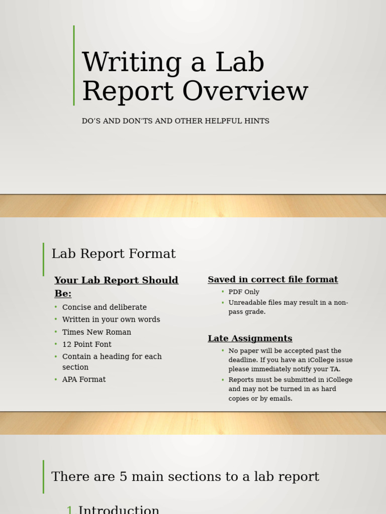 Lab Report Reference Formatting Guide | PDF | Citation | Experiment