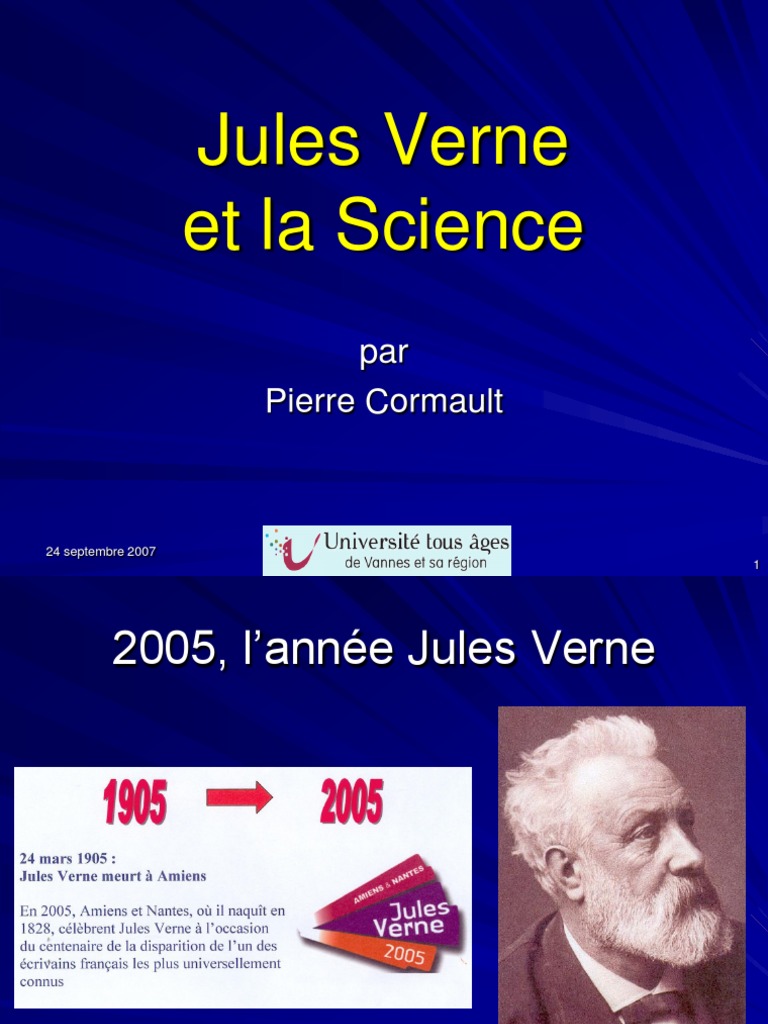 Jules Verne : Science et Anticipation | PDF | Jules Verne | Romans