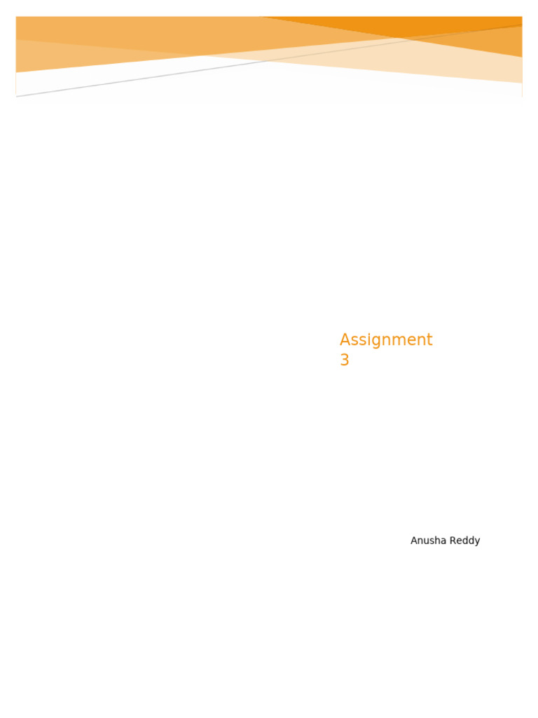 AWS Assignment 3 | PDF | Ip Address | Computer Science