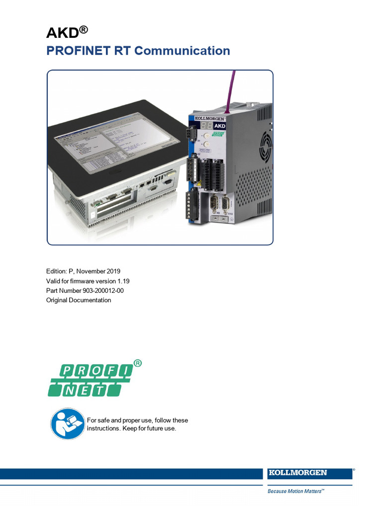 AKD ProfiNet Communications Manual en (REV P) | PDF | Computer Engineering | Computing
