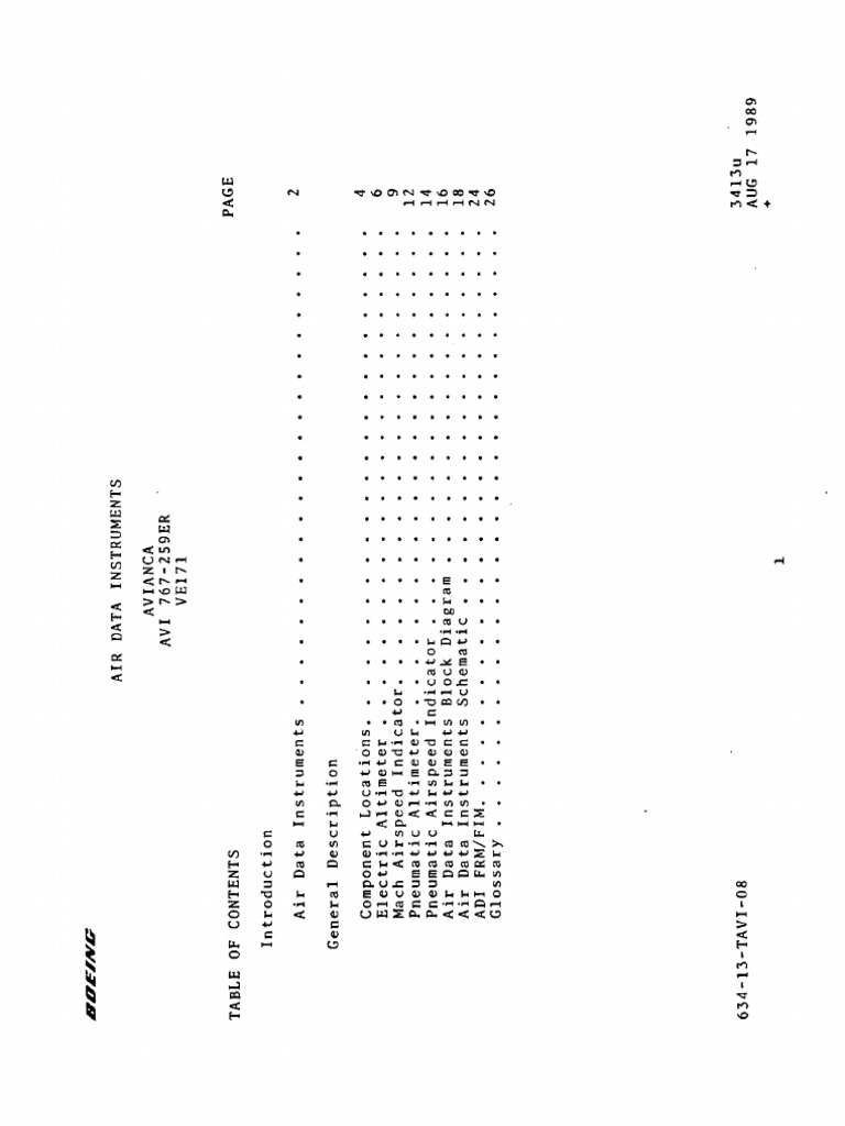 Air Data Instrument | PDF