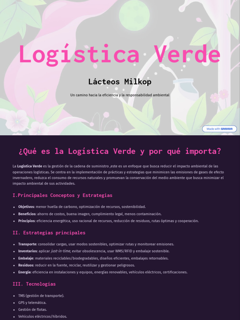 Logistica Verde | PDF | Residuos | Logística