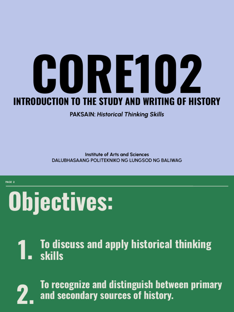 Historical Thinking Skills Explained | PDF | Primary Sources | Science