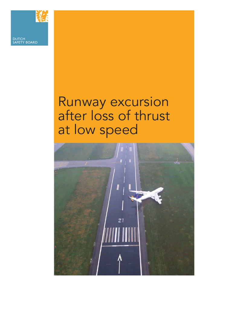 Runway Excursion After Loss of Thrust at Low Speed | PDF | Aviation ...