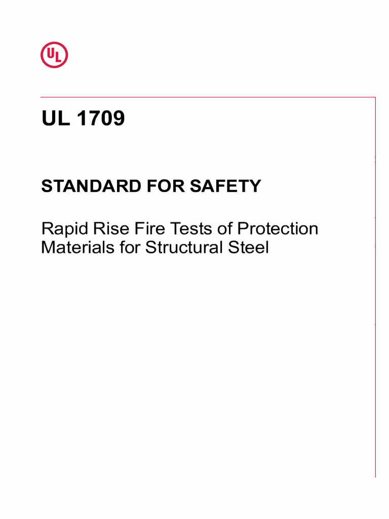 UL 1709 Standard Overview and Access | PDF | Thermocouple | Beam ...