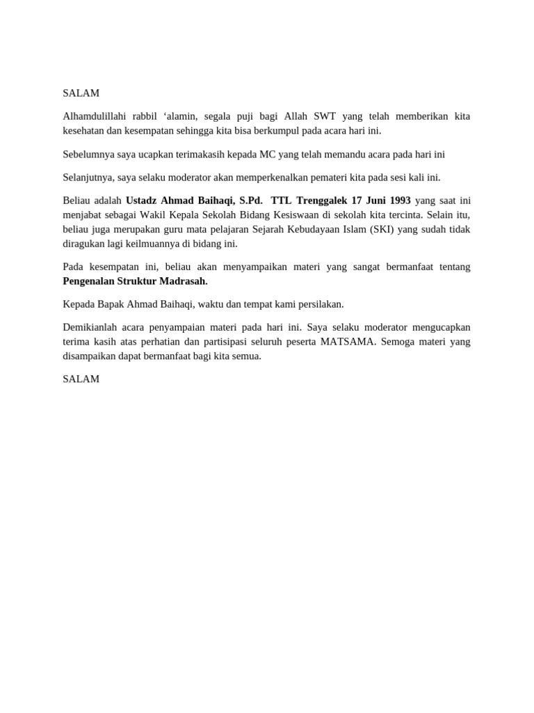 Teks Moderator | PDF