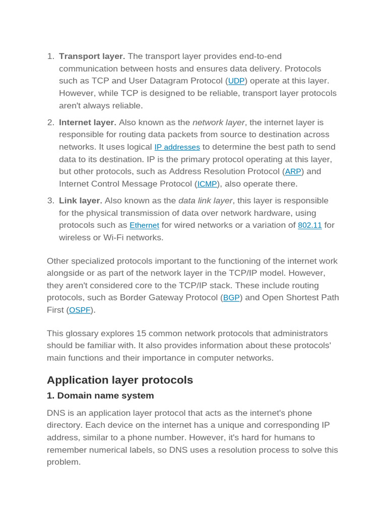 Importance of TCP in Packet Reassembly | PDF | Computer Network ...
