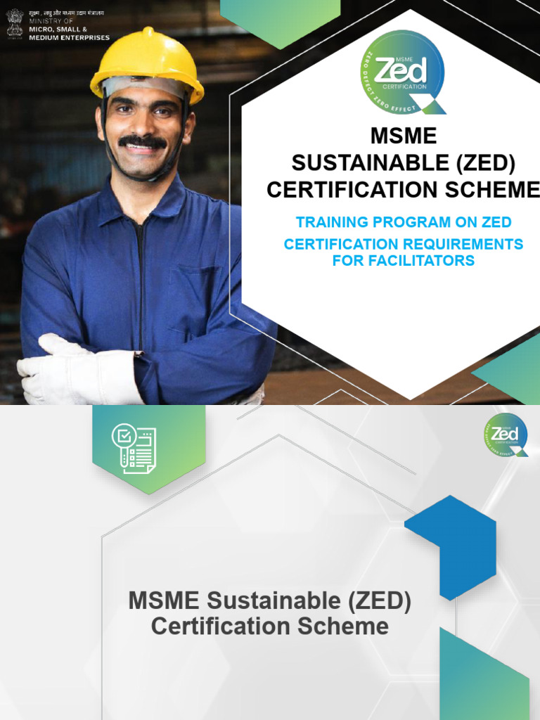 ZED Gold Certification Overview | PDF | Business