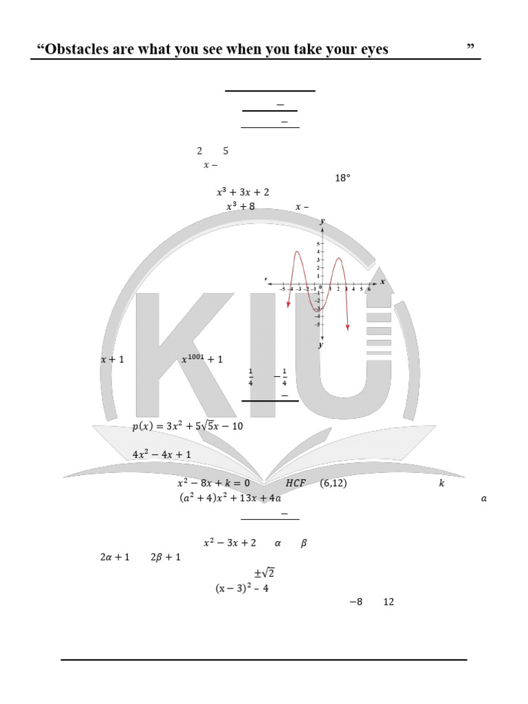 Polynomials | PDF | Polynomial | Zero Of A Function