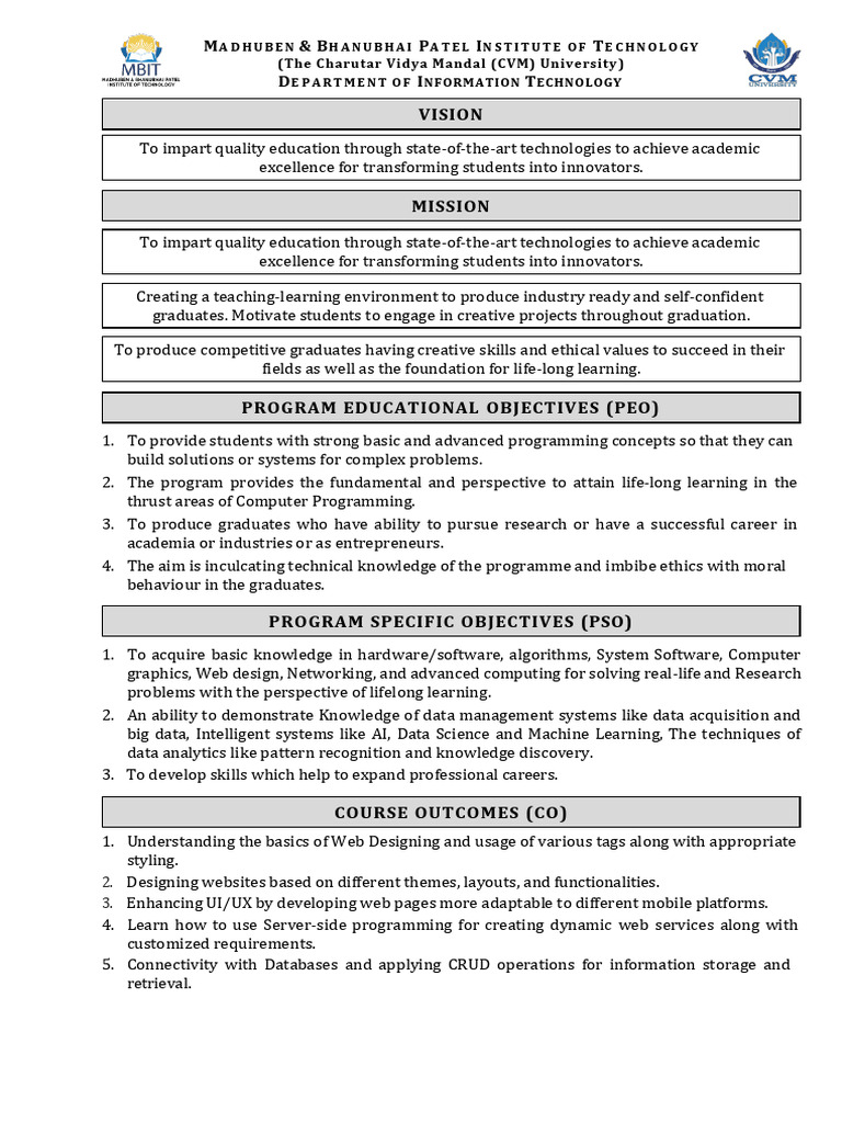 IT 202044505 WD Labmanual | PDF | Php | Document Object Model