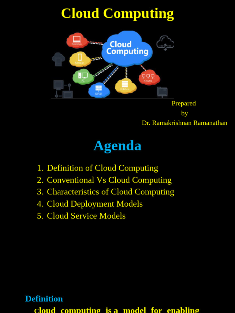 Foundation of Cloud Computing | PDF | Cloud Computing | Software As A ...