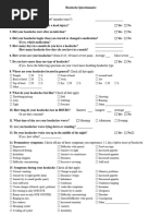 Walton Centre Headache Diary Template | PDF | Headache | Neurology