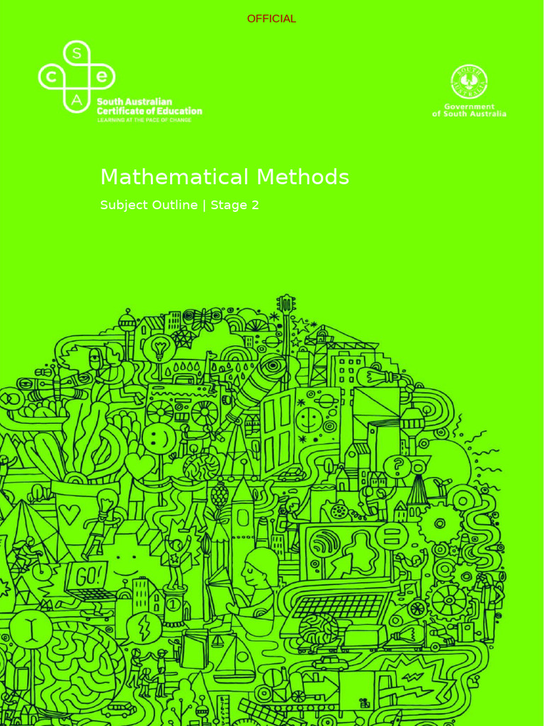 Stage 2 Mathematical Methods Subject Outline | PDF | Trigonometric ...