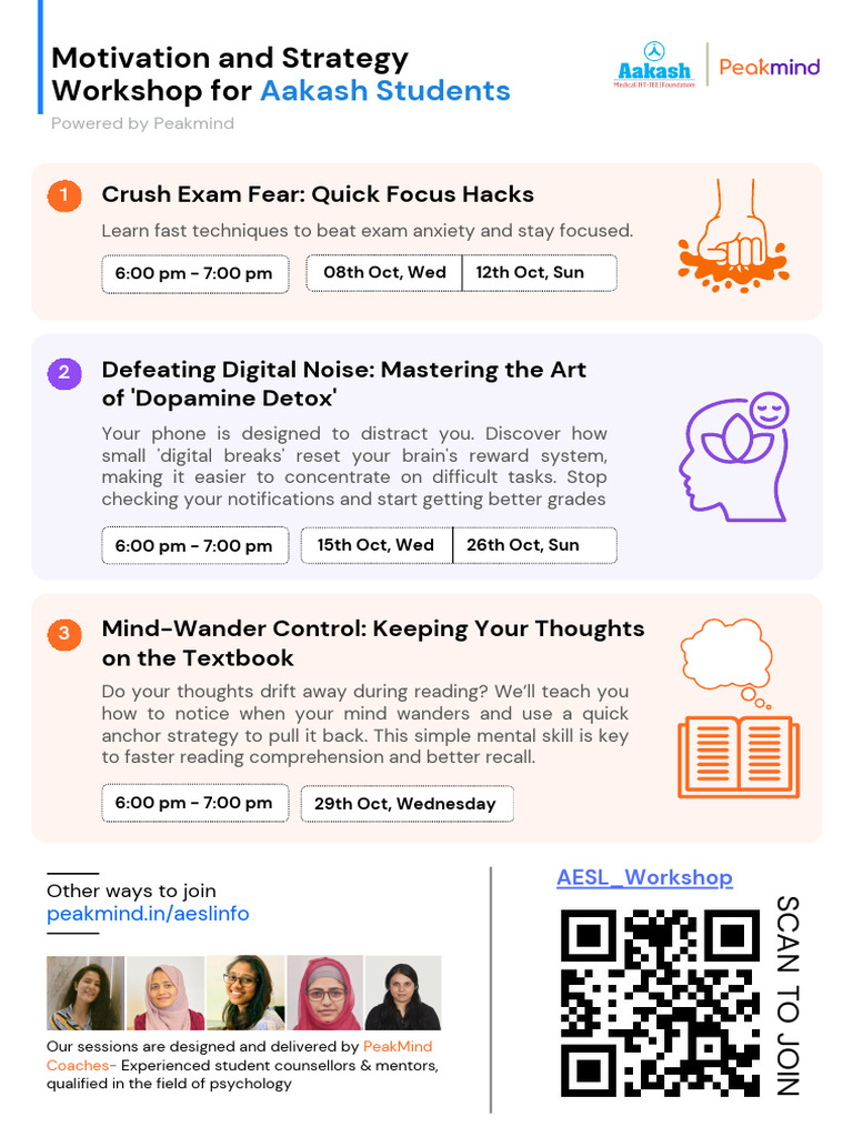 Oct Month Workshop Poster | PDF