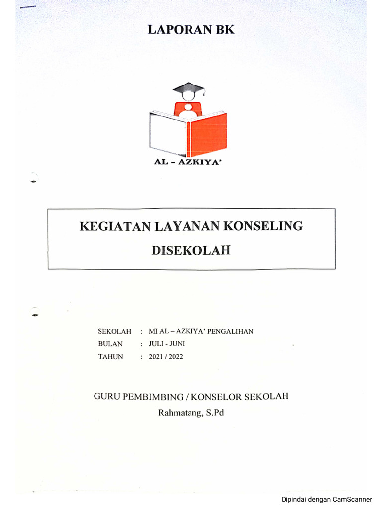 Dokumen Laporan Layanan BK | PDF