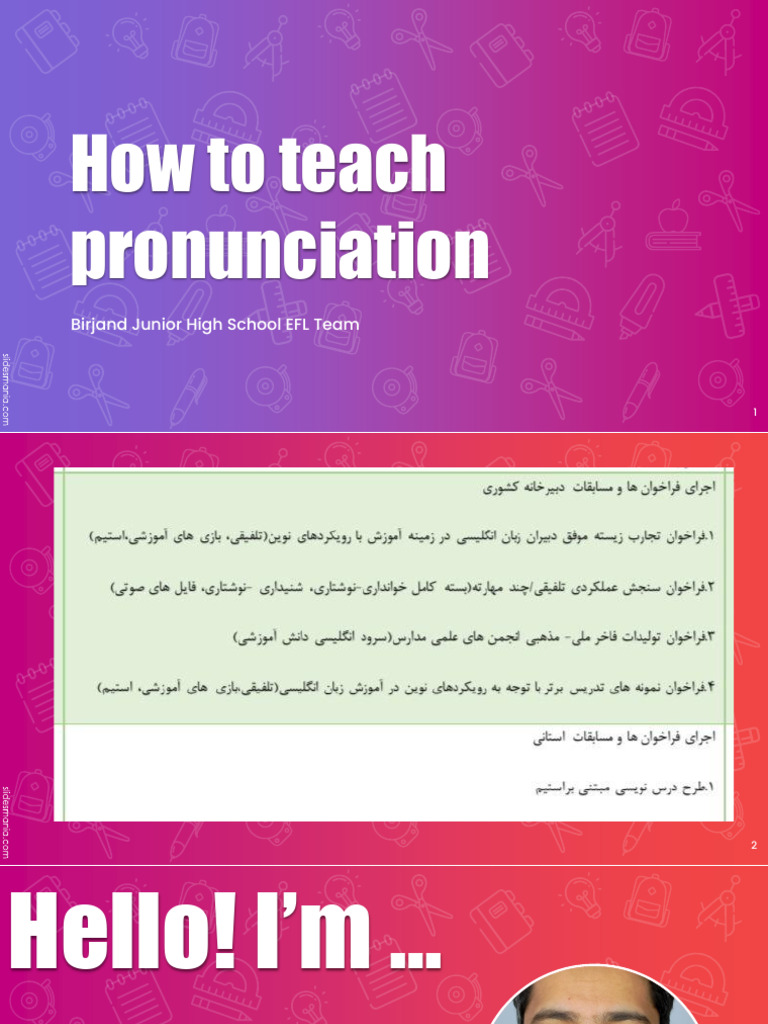 Pronunciation | PDF | Phonology | Human Communication