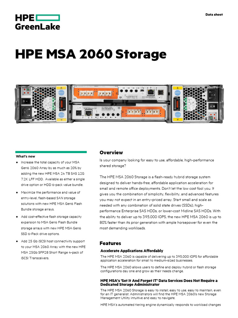 13.7.1.HPE MSA 2060 Storage-PSN1012748869MYEN | PDF | Solid State Drive ...