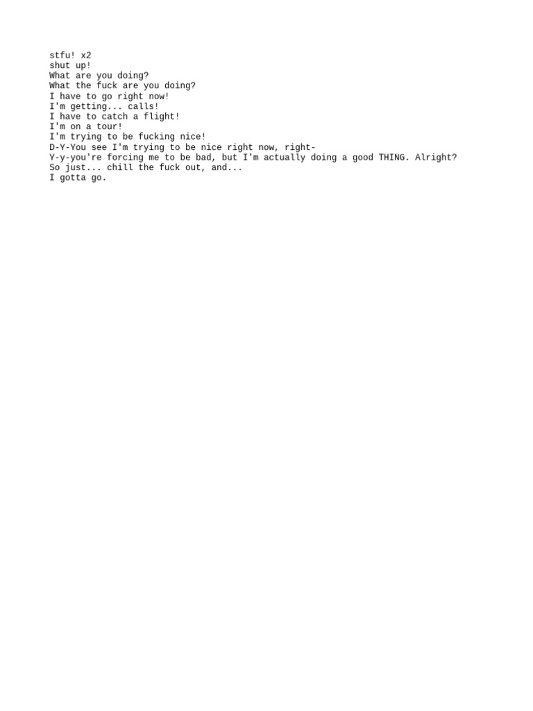 Weeknd Shut Up | PDF