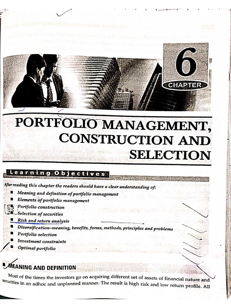 Portfolio Management | PDF