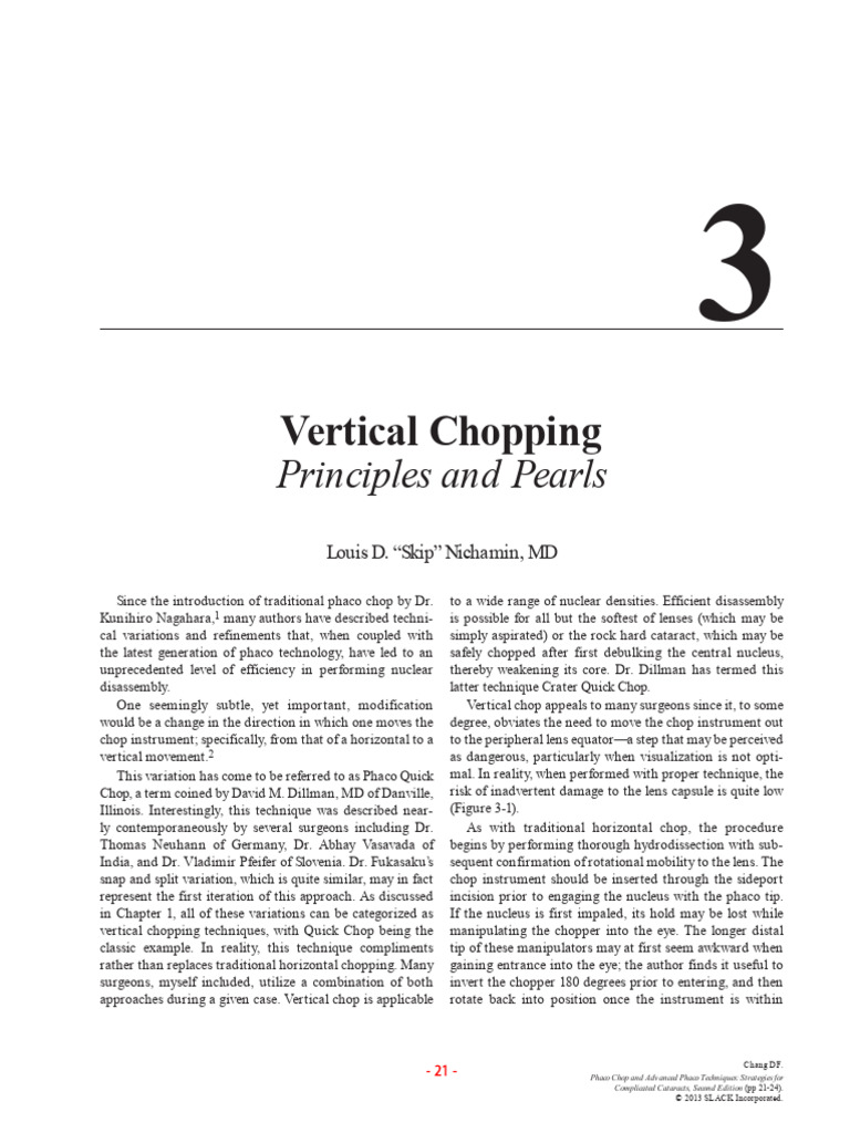 Phaco Chop and Advanced Phaco Techniques-41-129 | PDF | Ophthalmology