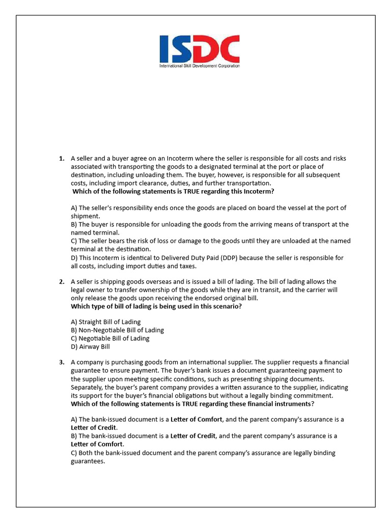 CL - Model QP | PDF | Corporate Social Responsibility | Private Law