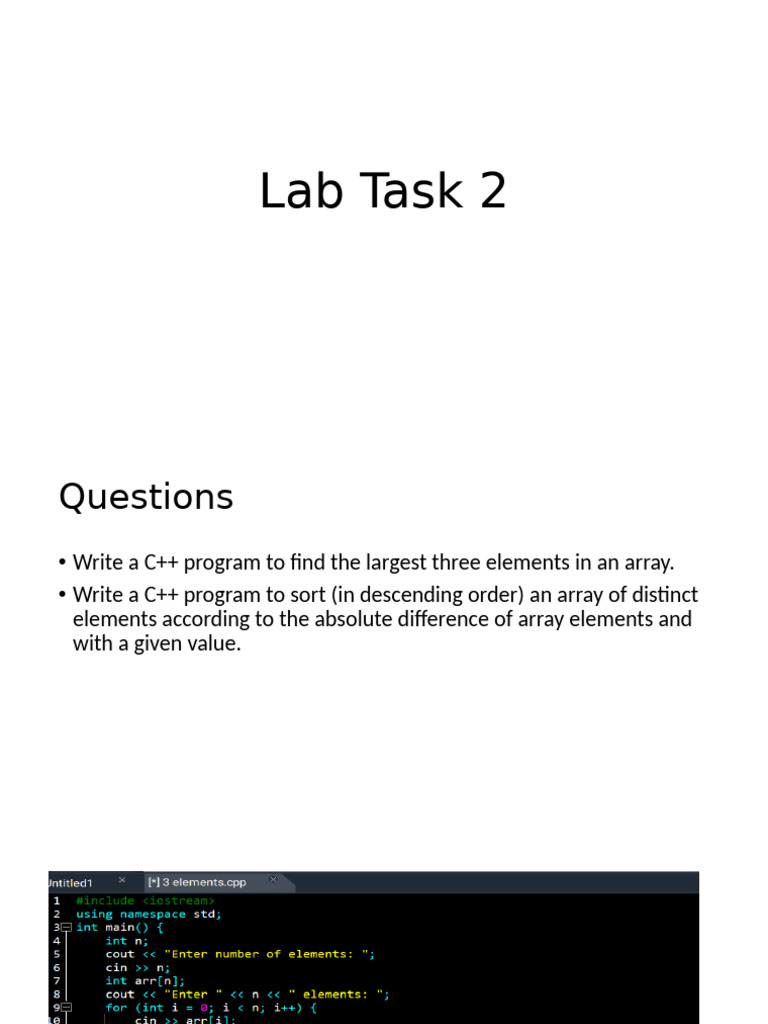 Lab Task 2 | PDF