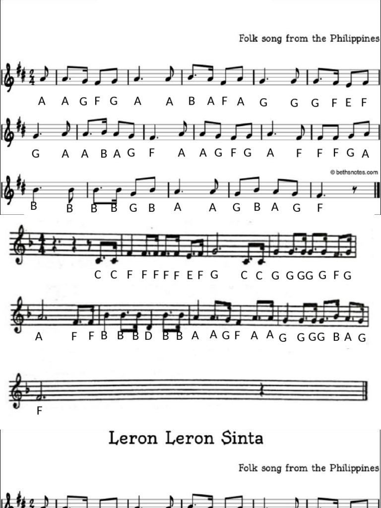 Leron Leron | PDF