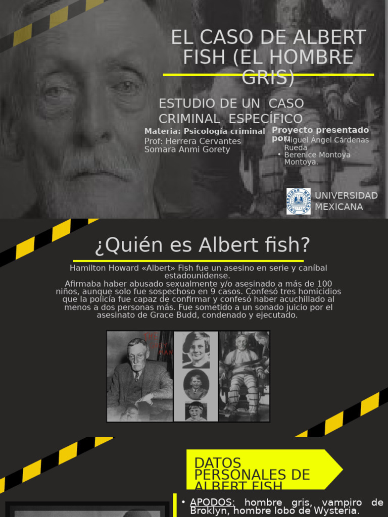 El caso de Albert Fish: un asesino en serie | PDF