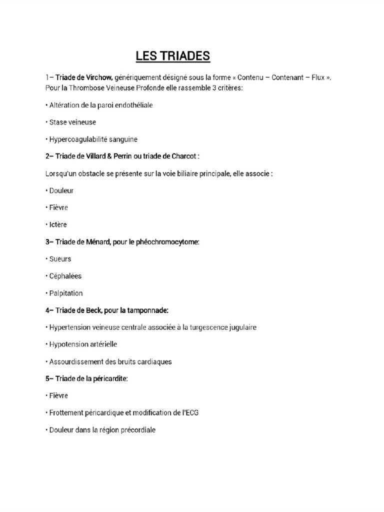 Les Triades | PDF