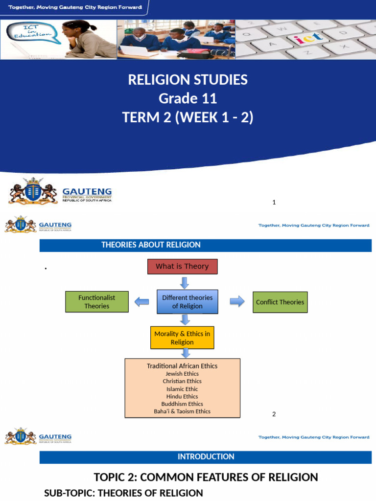 Rs GR 11 Term 2 Week 1 - 2 | PDF | Noble Eightfold Path | God
