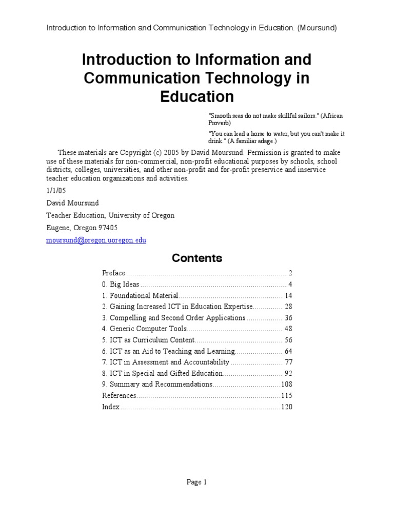 Ict Book | Educational Technology | Memory | Free 30-day Trial | Scribd