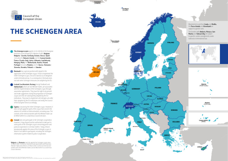 Schengen Area Overview and Regulations | PDF | European Union ...