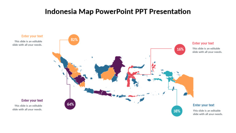 Editable Indonesia Map PPT Template | PDF