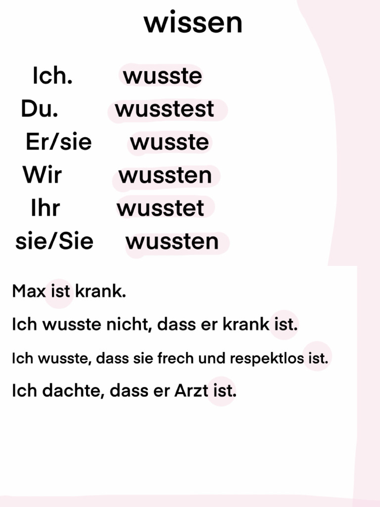 Weil, Ob, Dass, Als | PDF