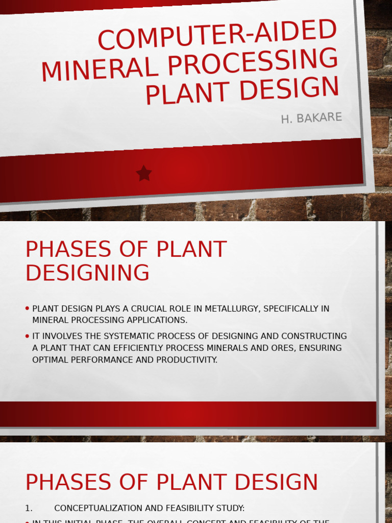 Mineral Processing Plant Design Guide | PDF | Simulation | Feasibility ...