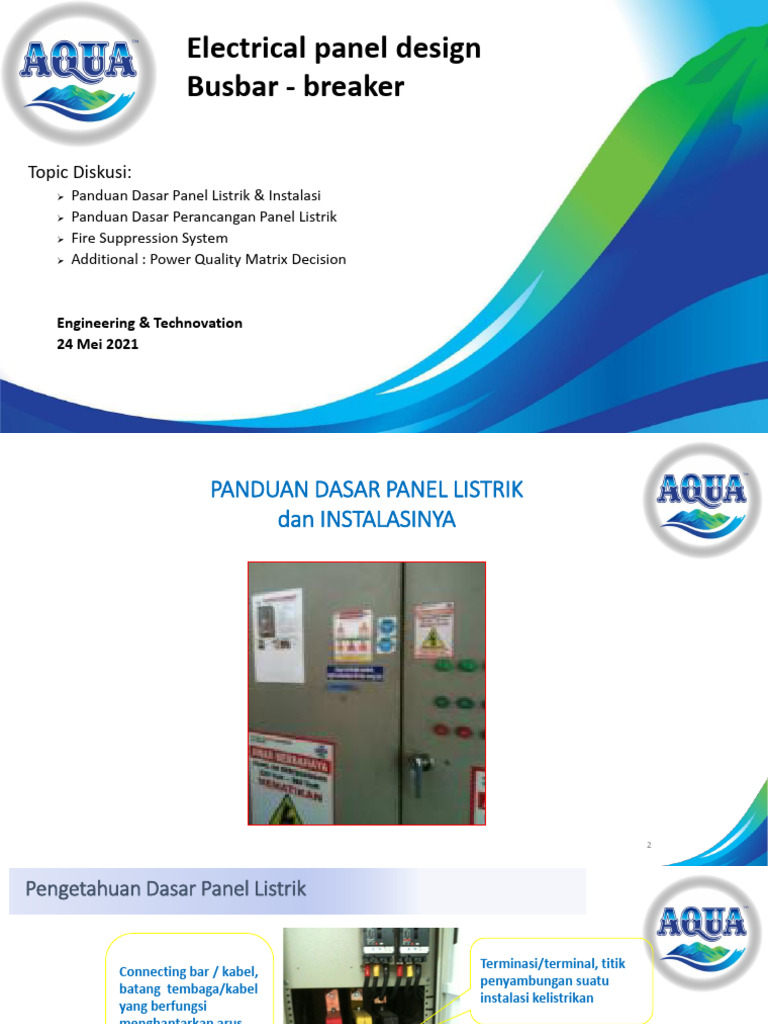 Panduan Desain Panel Listrik dan Busbar | PDF