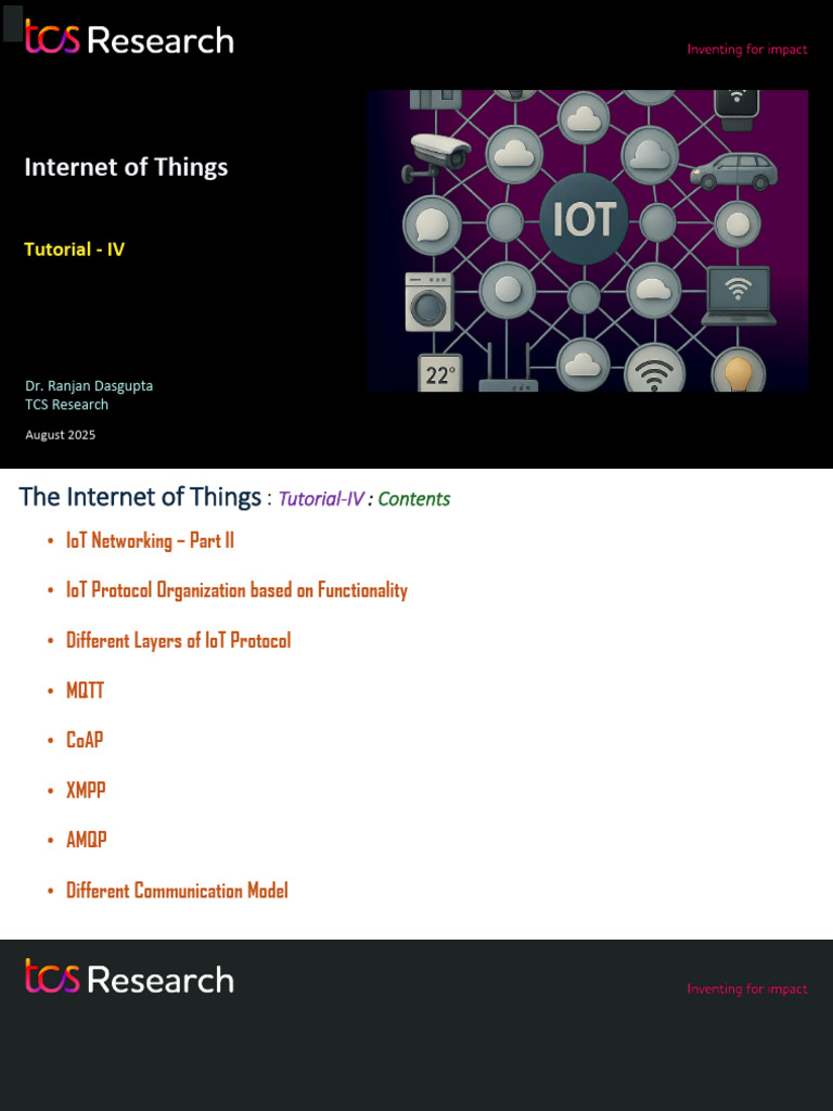 IoT Fundamental Tutorial IV | PDF | Digital Technology | Computer ...