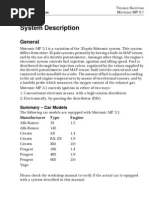 Bosch Mono-Motronic System Overview | PDF | Ignition System | Distributor