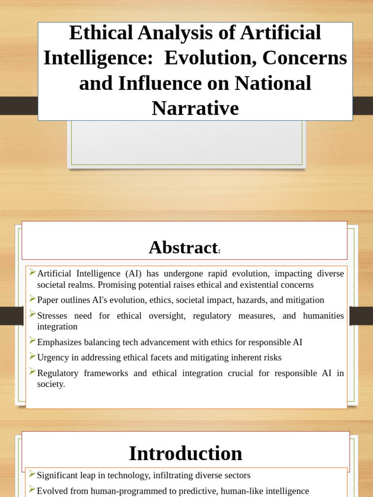 Ethical Implications of AI Evolution | PDF | Artificial Intelligence ...