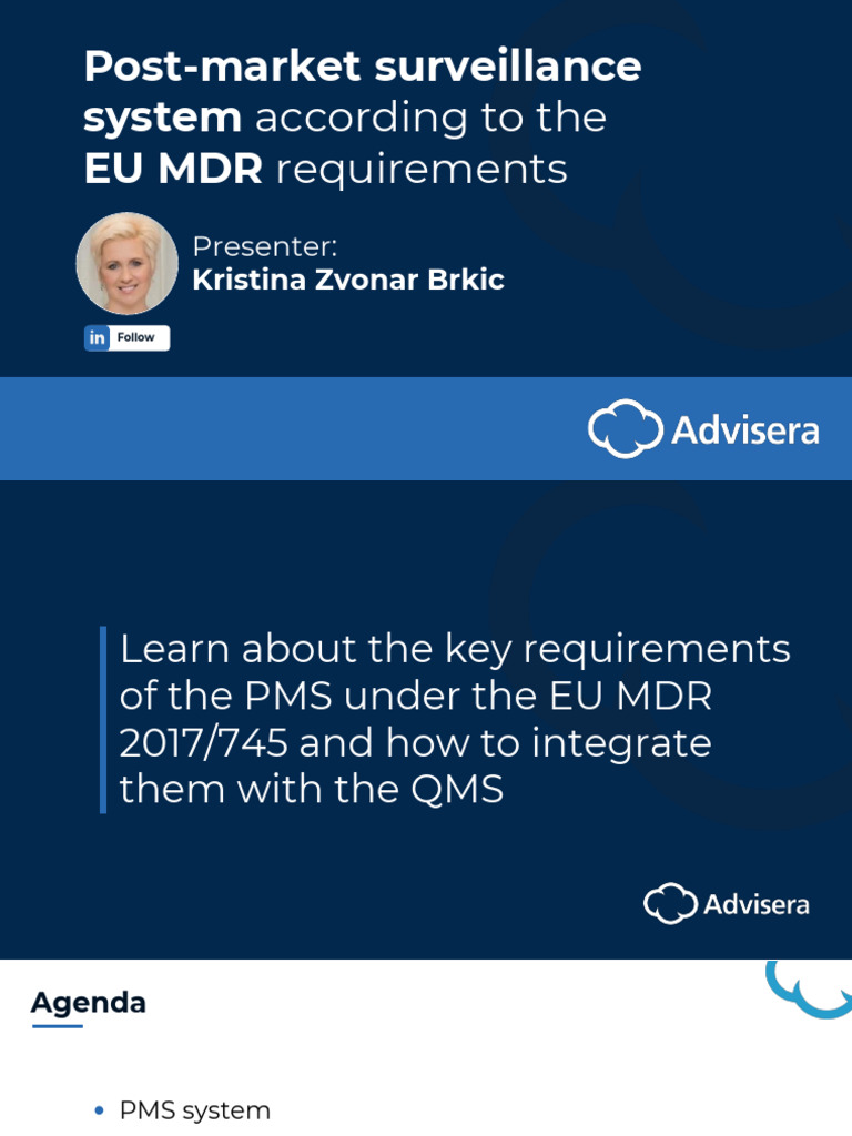 Post Market Surveillance System According To The EU MDR Requirements ...