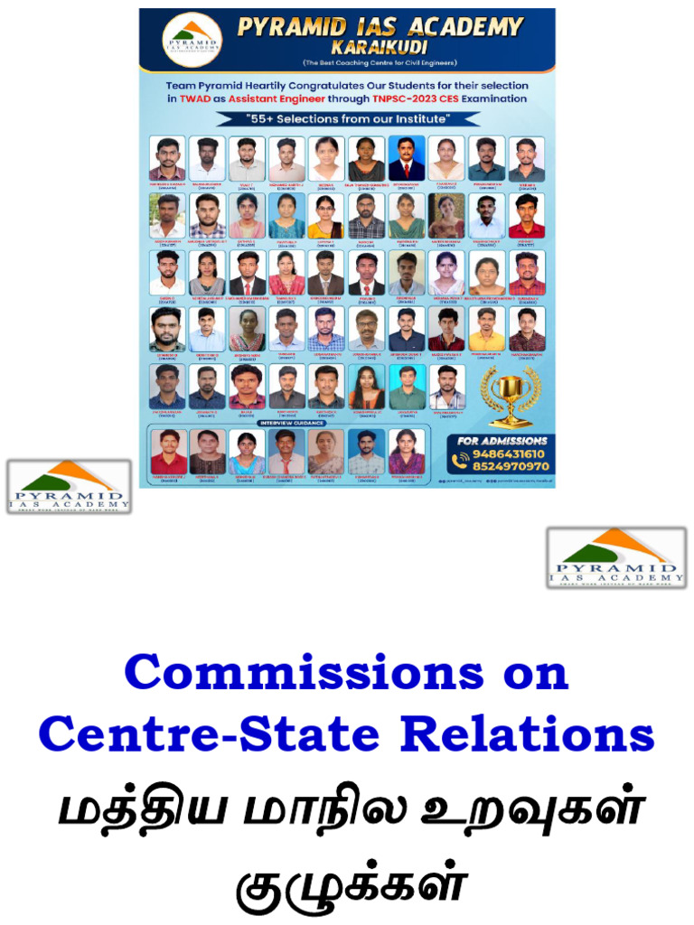 Center State Relations | PDF