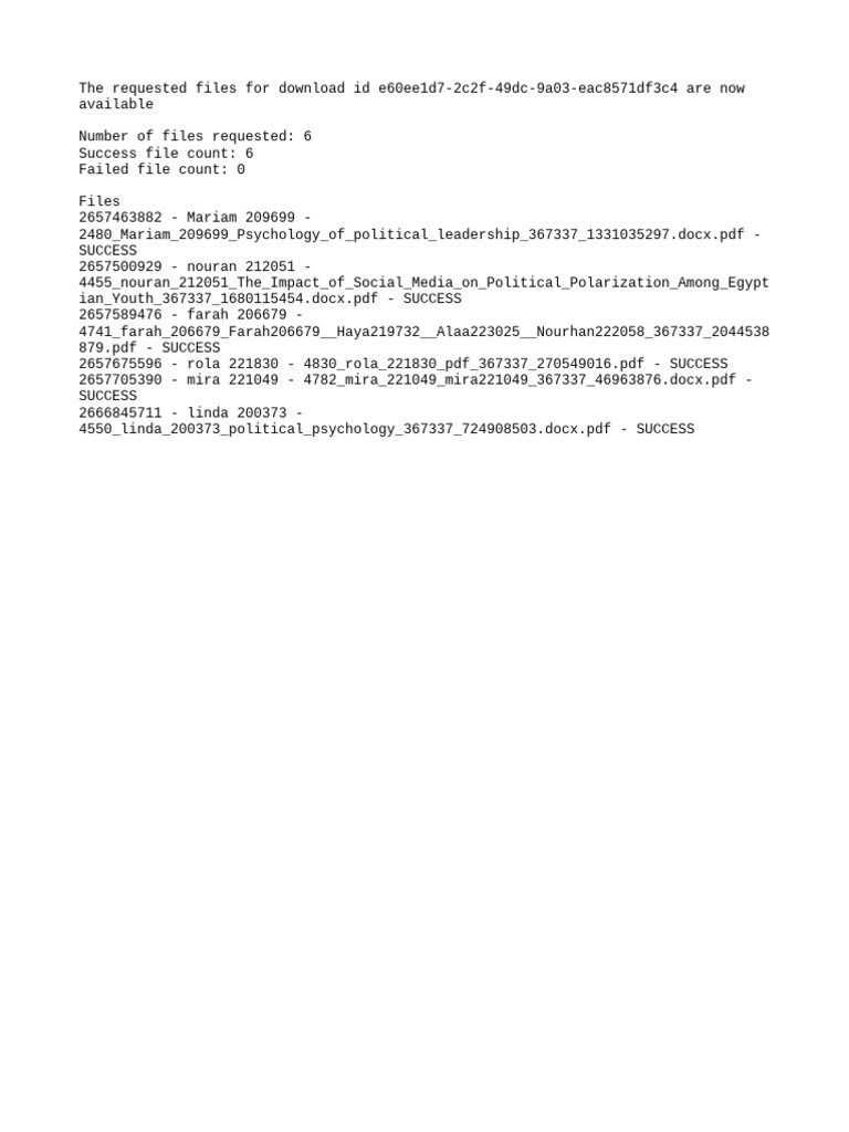 Manifest | PDF
