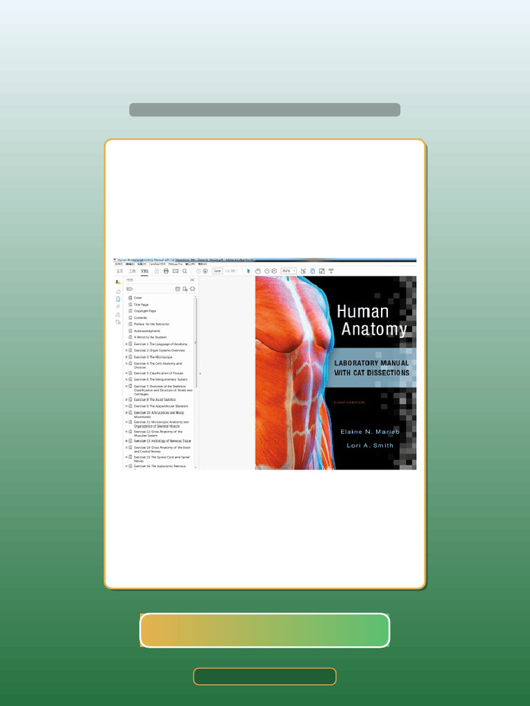 Human Anatomy Laboratory Manual With Cat Dissections 8th Get It Now ...