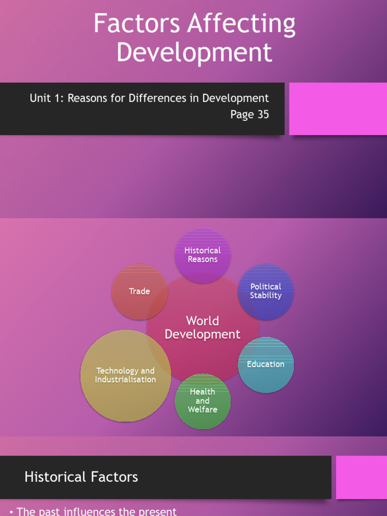 9 SS Geography - Reasons For Differences in Development | PDF