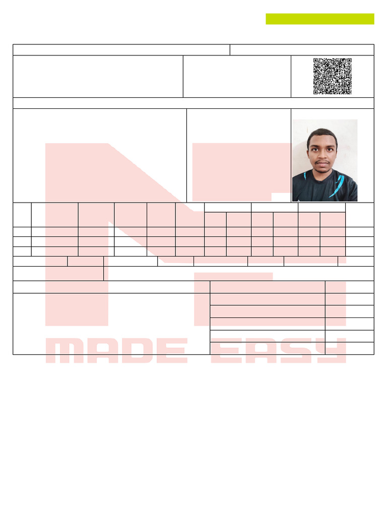 Made Easy Admission Receipt | PDF | Public Finance | Taxation