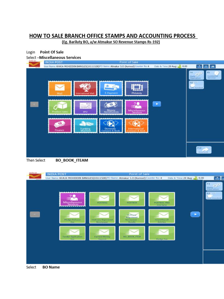 Bo Stamp Sales | PDF